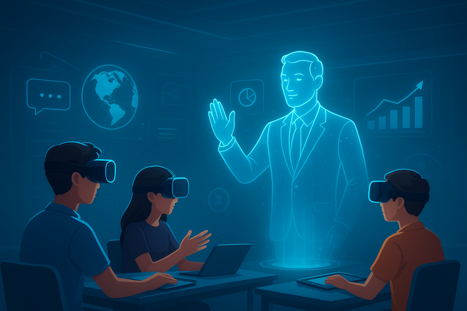 Virtual Teachers :5 Incredible Benefits in Modern Education